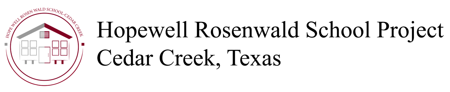 Julius Rosenwald – Hopewell Rosenwald School Project